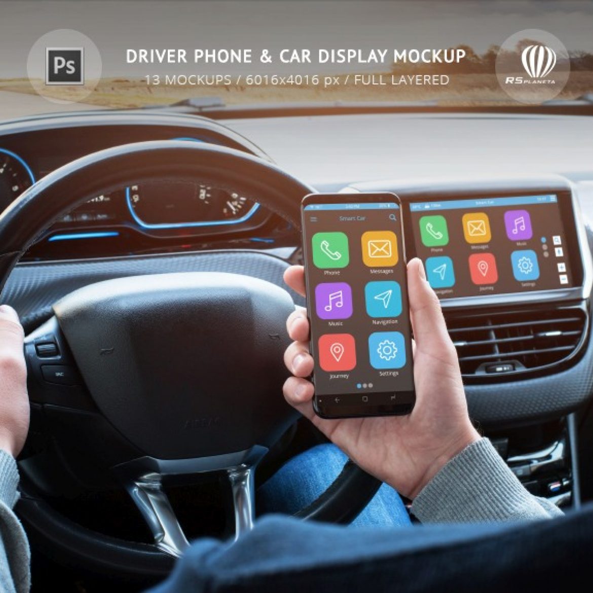 RSplaneta - Scene creator, mockup and print design